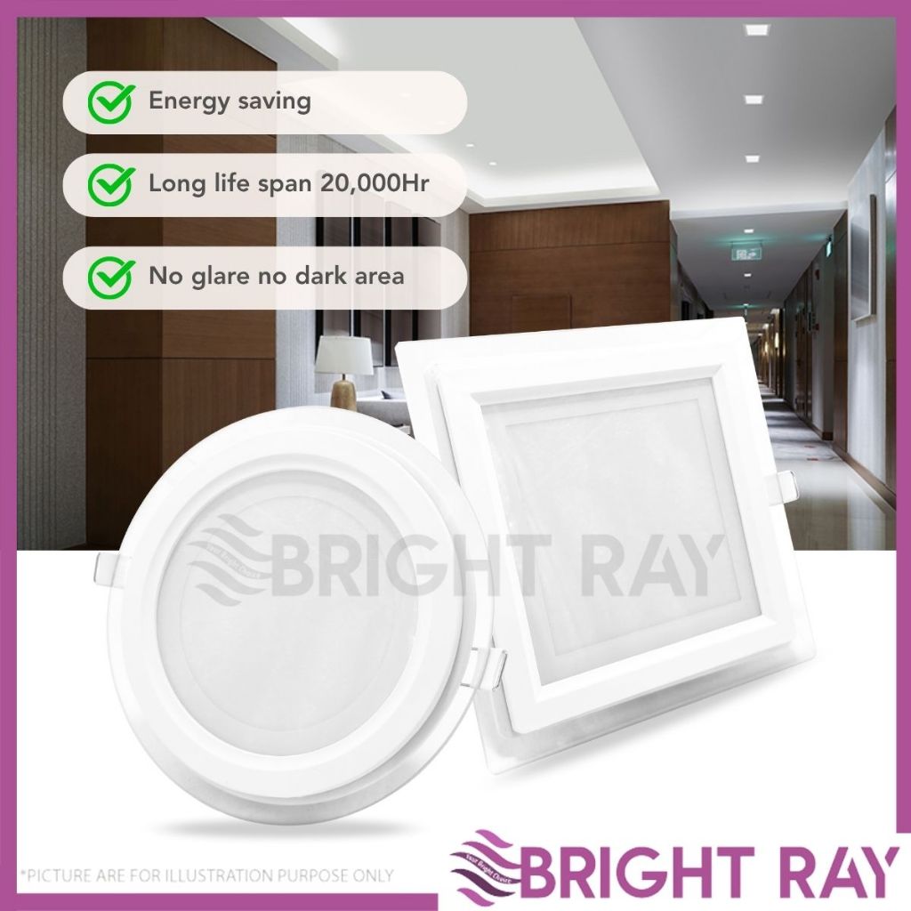 [SIRIM] 𝐆𝐋𝐎𝐁𝐀𝐋 𝐏𝐑𝐎 Glass Downlight Lampu Ceiling Light Lampu Bilik Lampu Siling Lampu LED ...