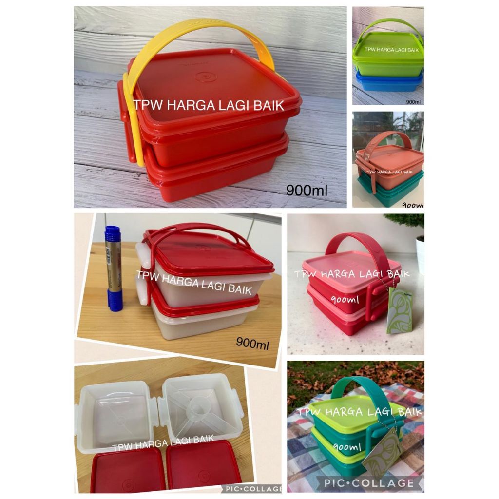 Tupperware Small Carry All Set With and Without Divider / Mangkuk ...