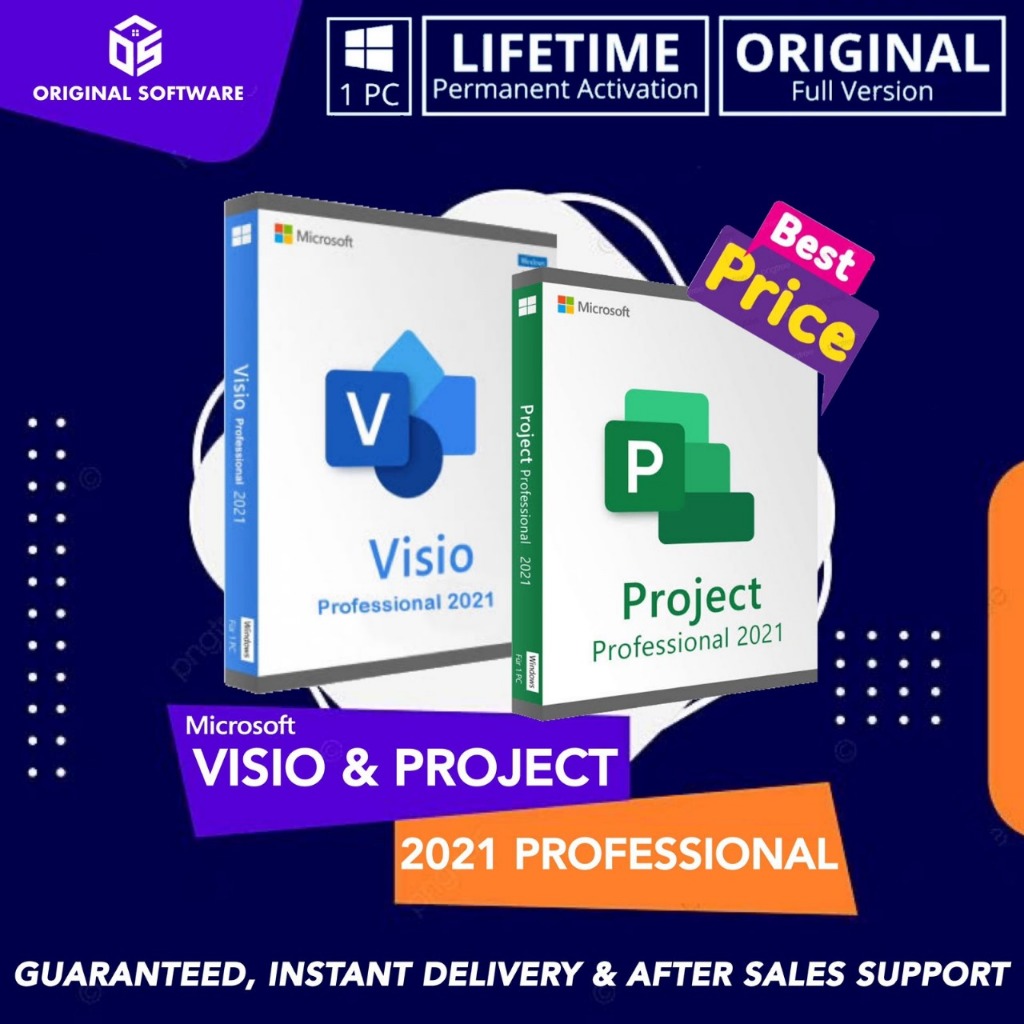 Trend Micro Soft For Visio & Project 2024 | 2021 | 2019 | 2016 ORIGINAL | Shopee Malaysia