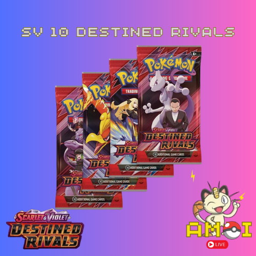 Pokémon TCG:(Live Rip) Sv10 Destined Rivals Booster Pack | Shopee Malaysia
