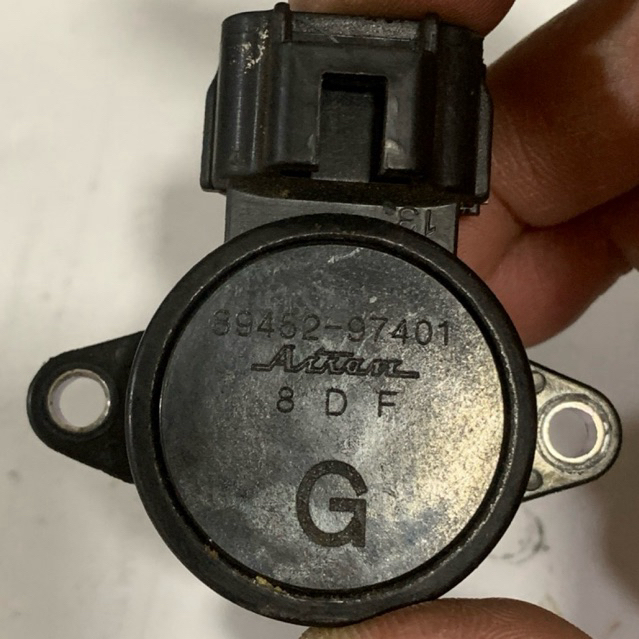 THROTTLE BODY CONTROL TPS SENSOR 3PIN ROUND USED ORIGINAL 89452-97401 ...