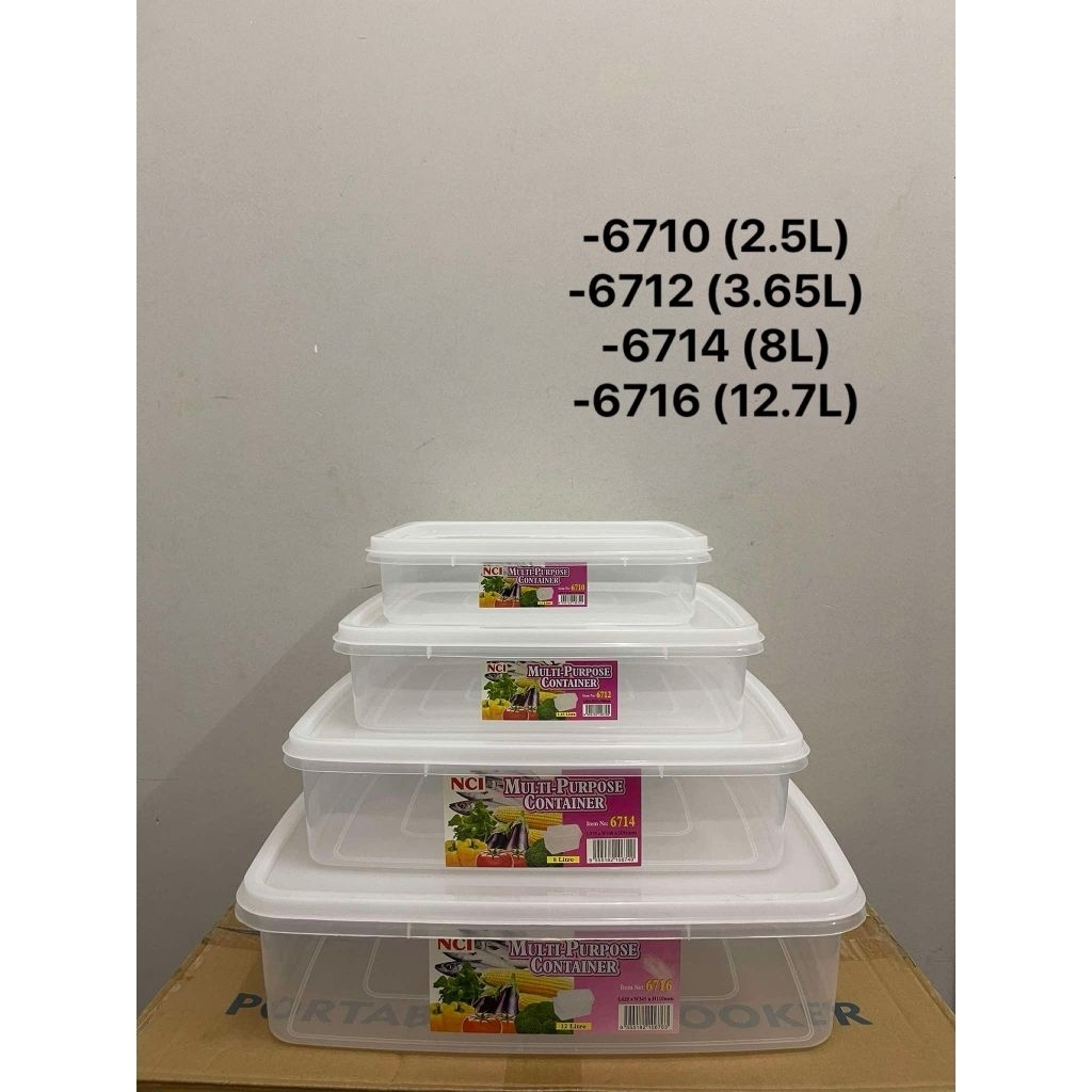 NCI MULTIPURPOSE CONTAINER 6710/6714 | Shopee Malaysia