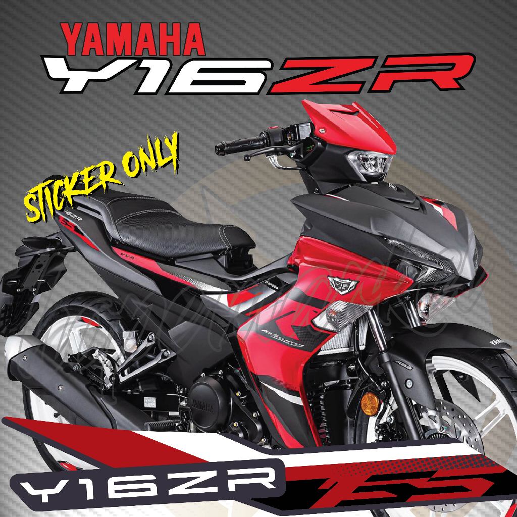 STRIPE MOTOR YAMAHA Y16 Y16ZR V1 V2 155 ABS 2025 A-GRADE NEW DESIGN (4 ...