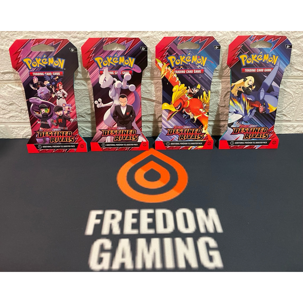Pokemon TCG Scarlet & Violet - Destined Rivals Sleeved Booster Pack ...