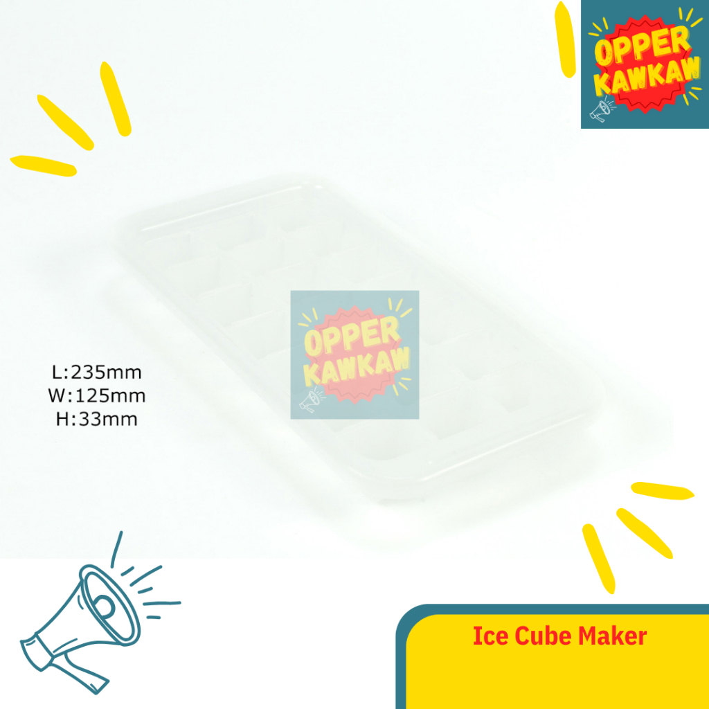 BestWare Ais Batu Bekas * Ice Cube Make Tray Container 3901 | Shopee ...