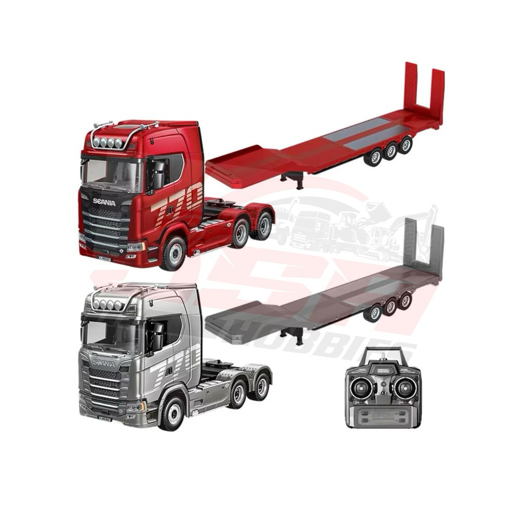2025 New Product Huina 1501/1502 Scania Engineering Vehicle 19 Channel 2.4g Control Like Real ...