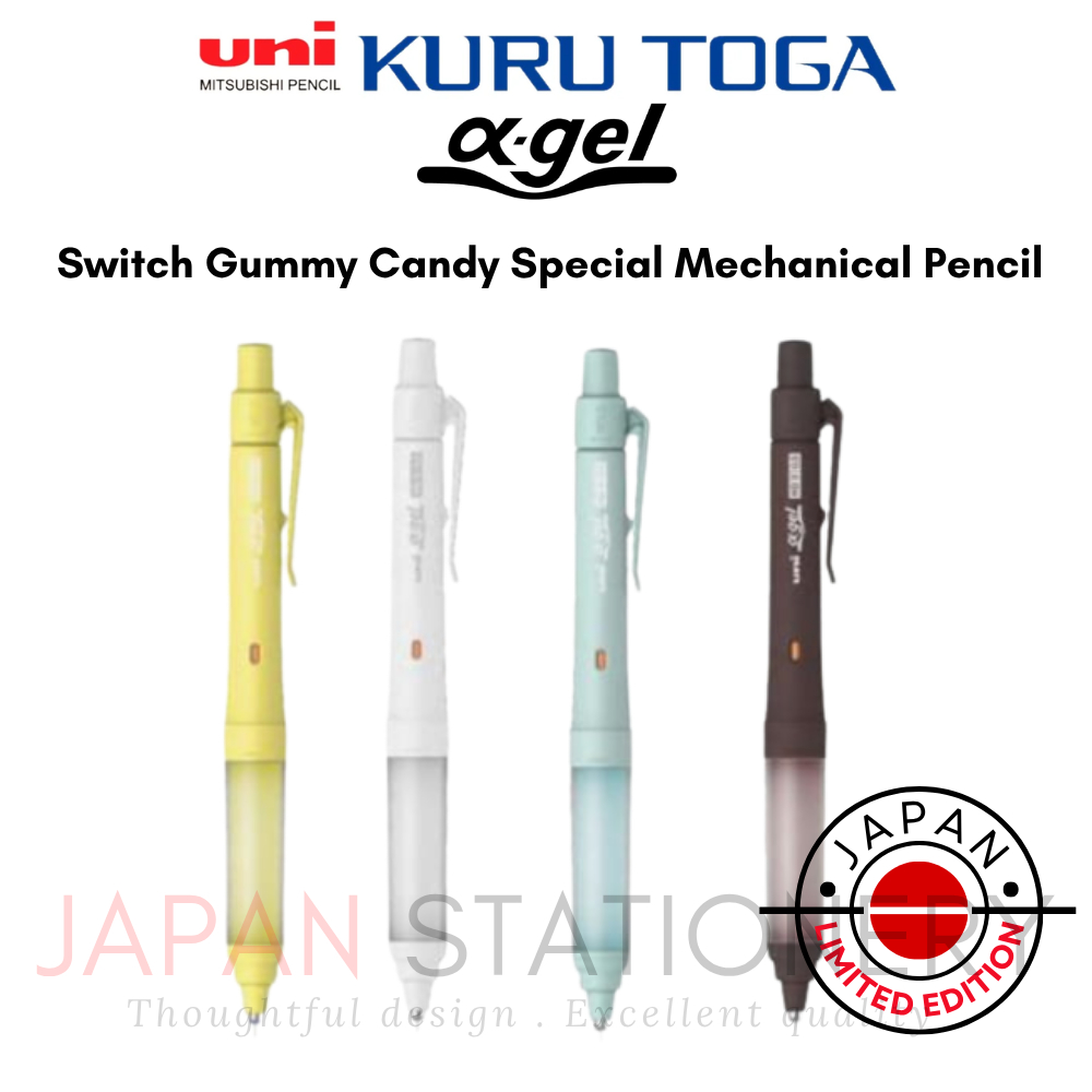 Japan Limited Edition Kuru Toga Alpha Gel Switch Gummy Candy Special ...