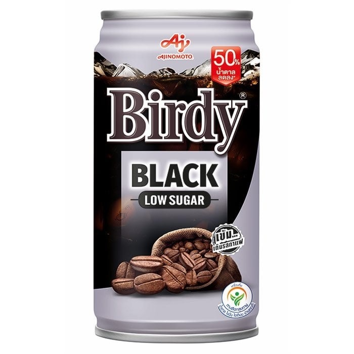 BIRDY Ready-to-Drink Black Coffee Low Sugar 180 ml. | Shopee Malaysia