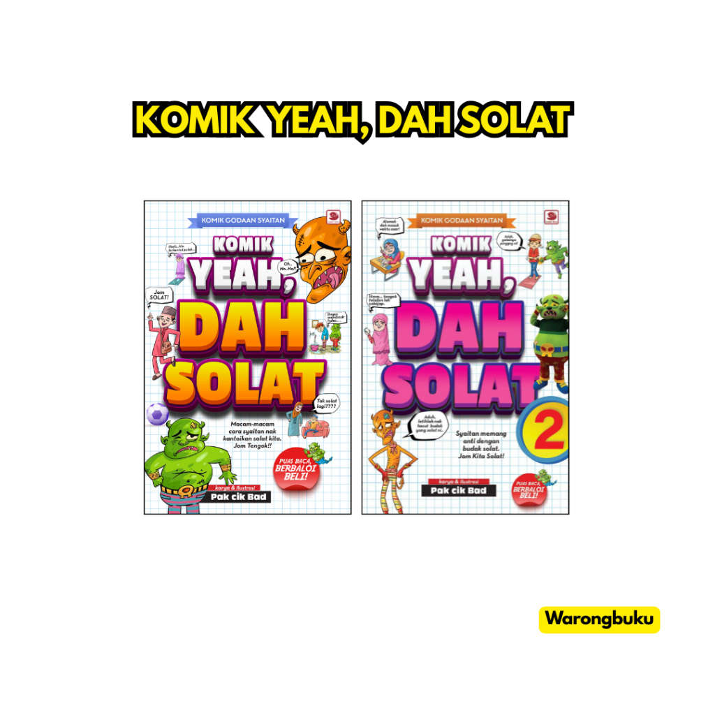 Galeri Ilmu - Komik Yeah Dah Solat Pak Cik Bad (2025) | komik godaan ...