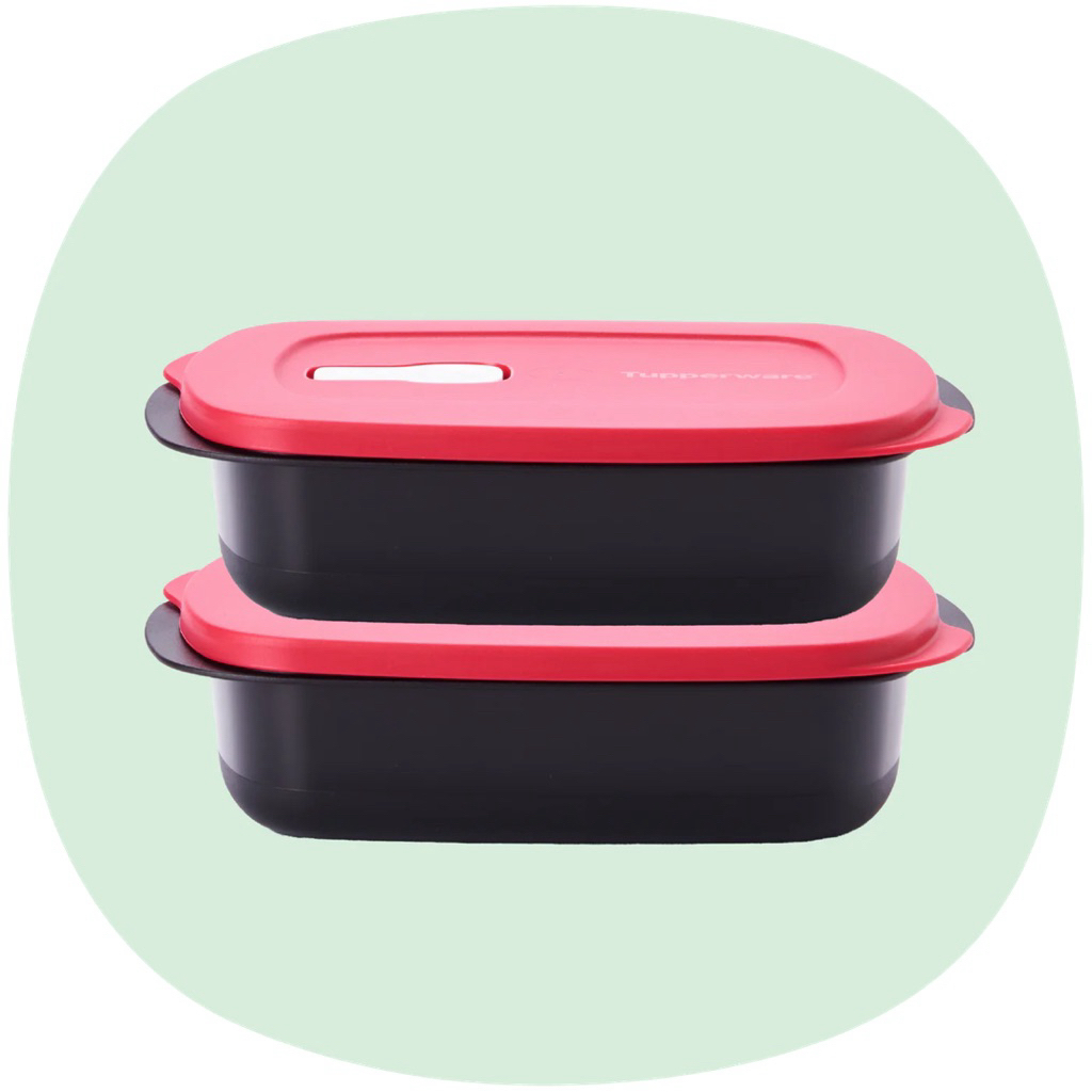 Tupperware CrystalWave Gen II Rectangular | 1.0L | Shopee Malaysia