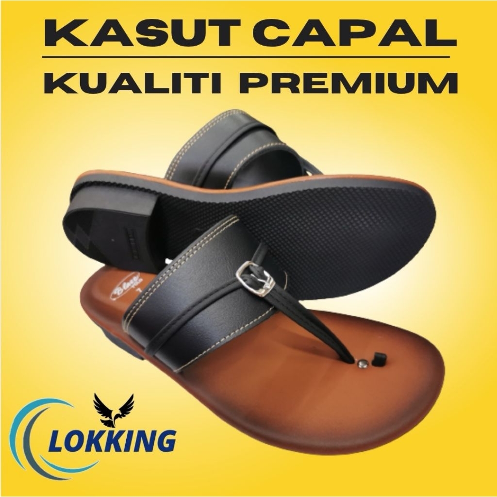 Kasut Capal Traditional Melayu EDISI Baru/kasut slipper Lelaki/Capal ...