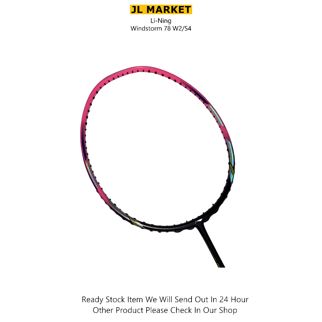 Li-Ning Windstorm 78 Badminton Racket | Shopee Malaysia