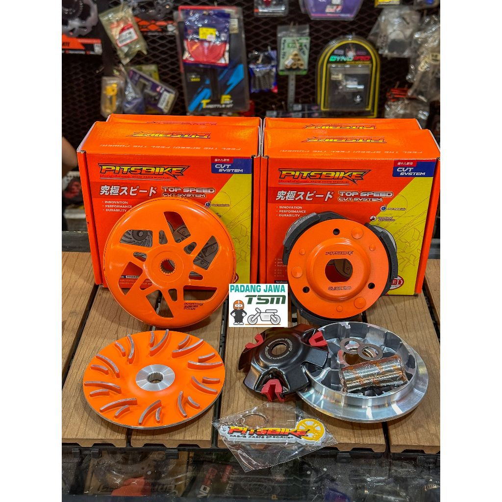 PITSBIKE RACING CVT PULLEY SET VARIO160 ADV160 CLUTCH BELL / RACING ...