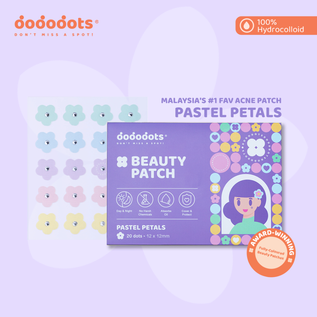 Dododots | Pastel Petals | Flower Shape | Cute Pimple Acne Patch | 痘痘贴 ...