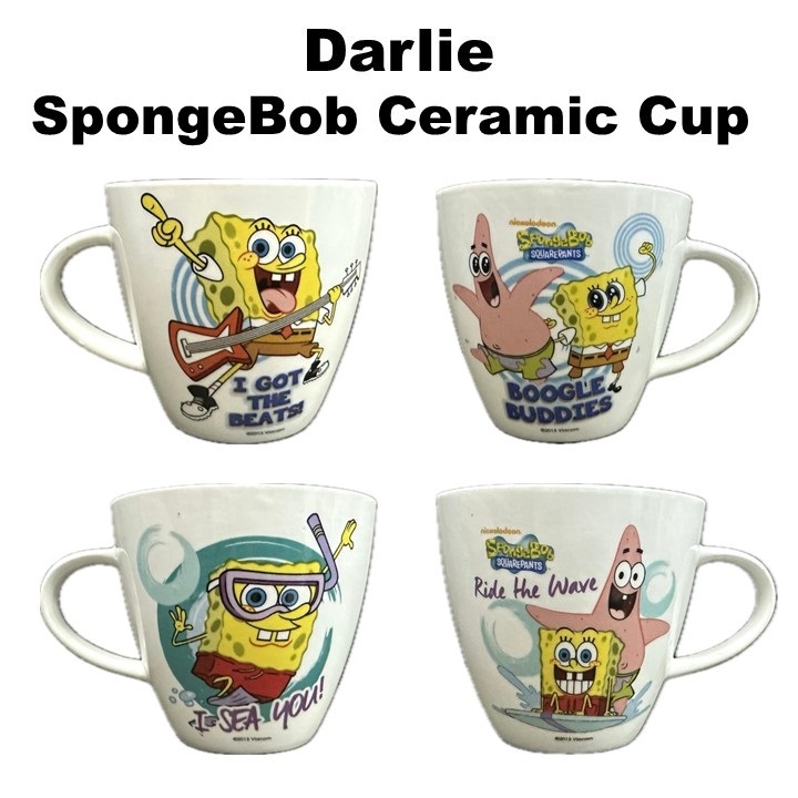 Darlie Ceramic Mug Cup SpongeBob Collection 350ml+- (Limited edition ...