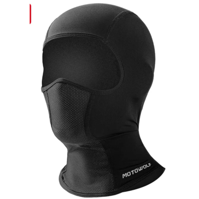 MOTOWOLF MODEL FM-1 Balaclava Mask Headgear Ice Cool Motorcycle Riding ...