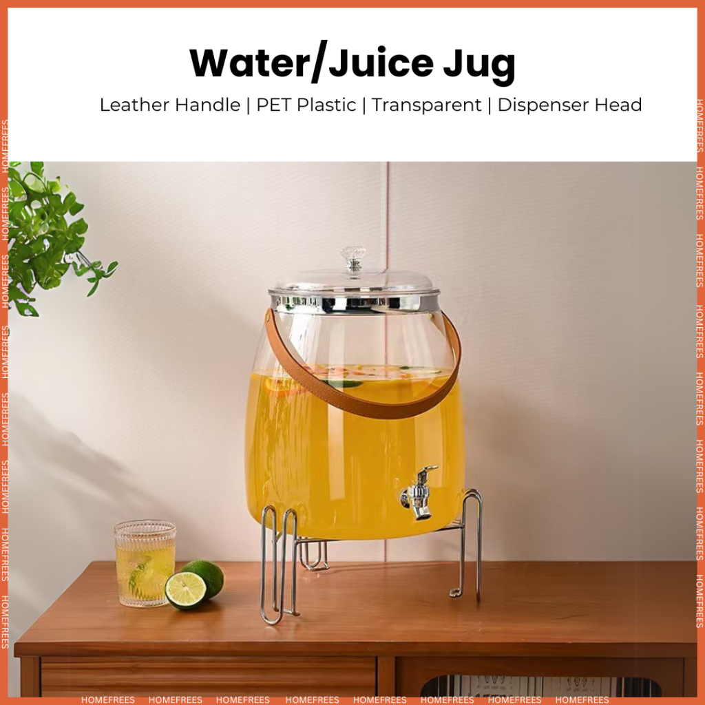 15L Dispenser Minuman Tong Air dengan Pemegang Kulit dan penapis dalam ...