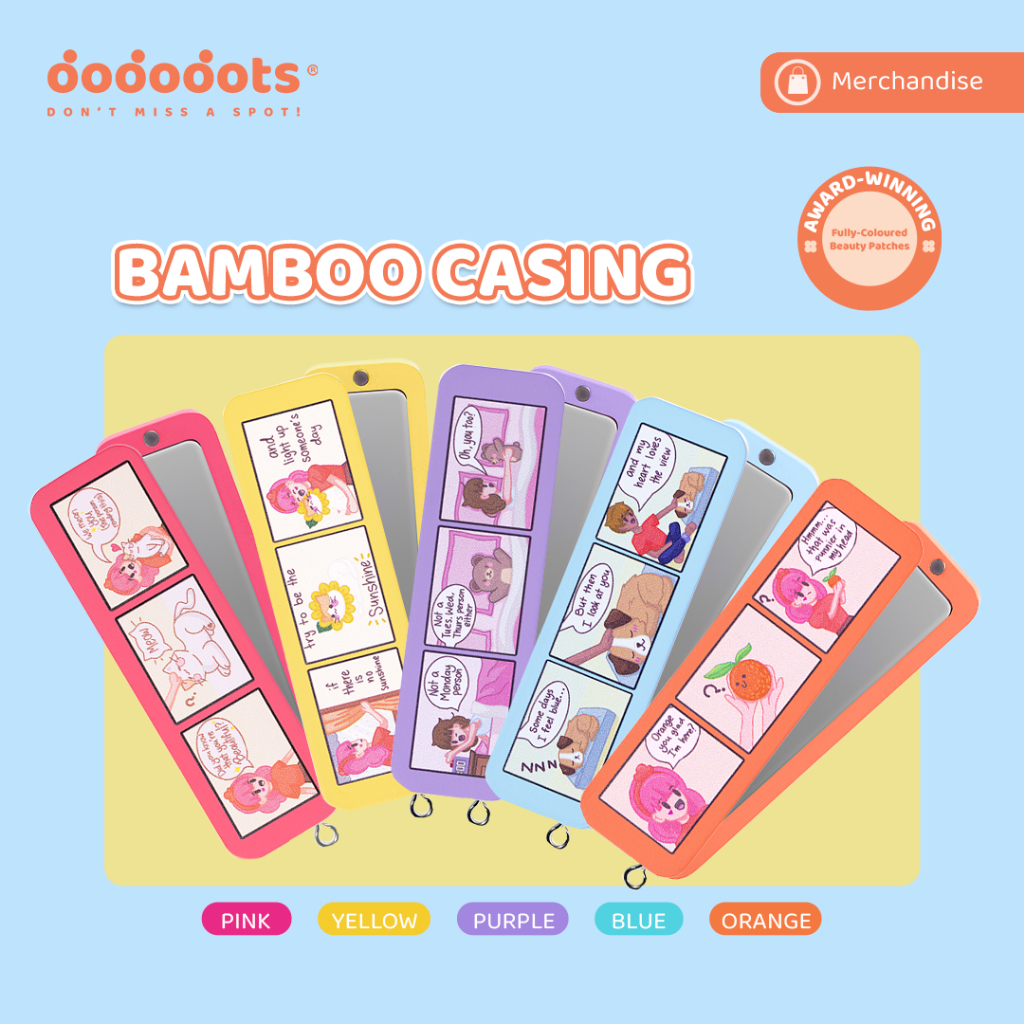 Dododots Pimple Patch - Bamboo Magnetic Casing with Mirror for Beauty ...