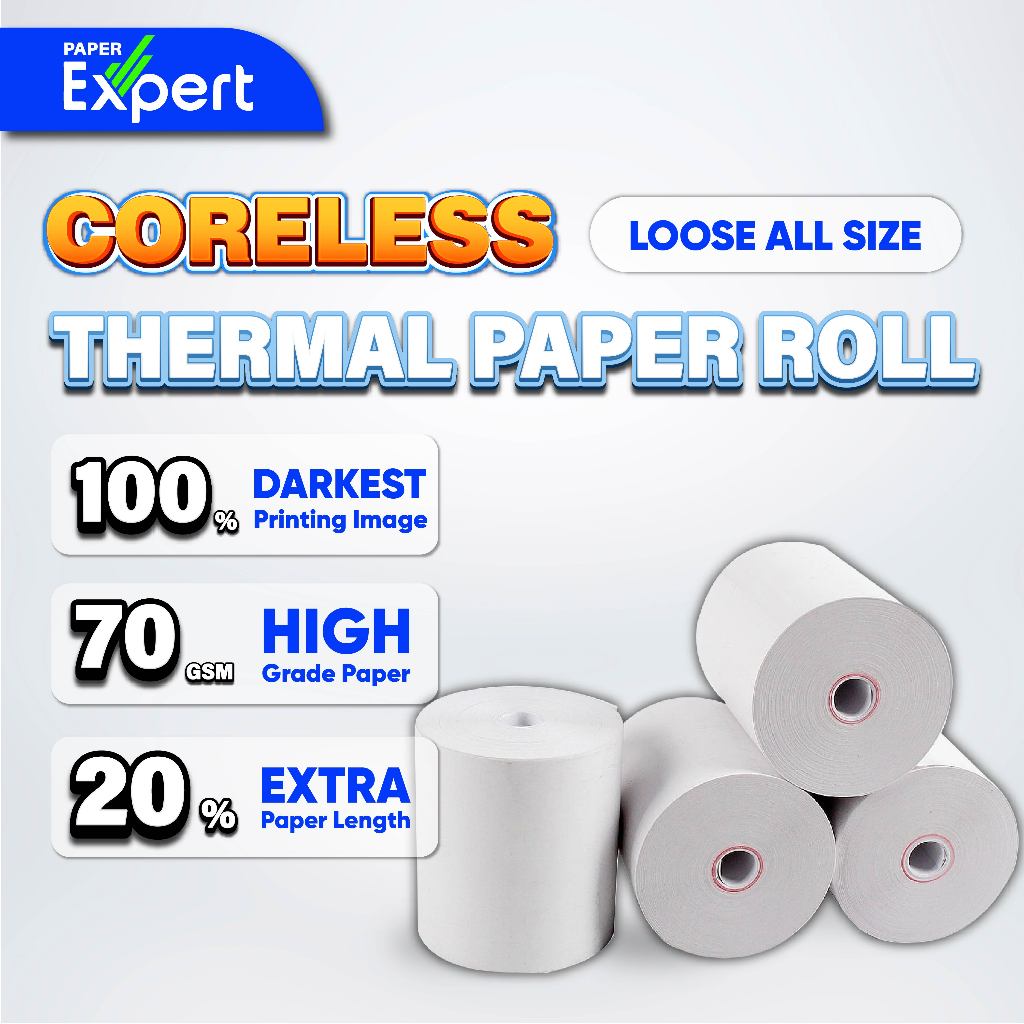 【Direct Factory】Thermal Receipt Paper 80mm/57mm Roll Best Quality Resit ...
