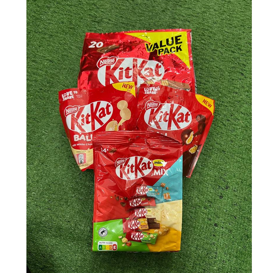 NESTLE KITKAT Value Pack, Mini Mix, Ball | Shopee Malaysia