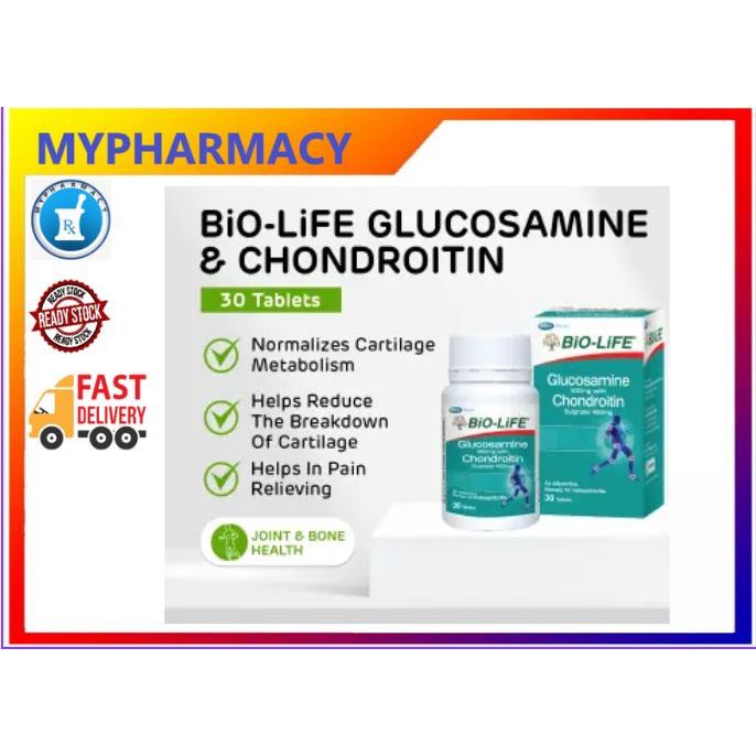Biolife Glucosamine + Chondroitin Tablet 30's | Shopee Malaysia