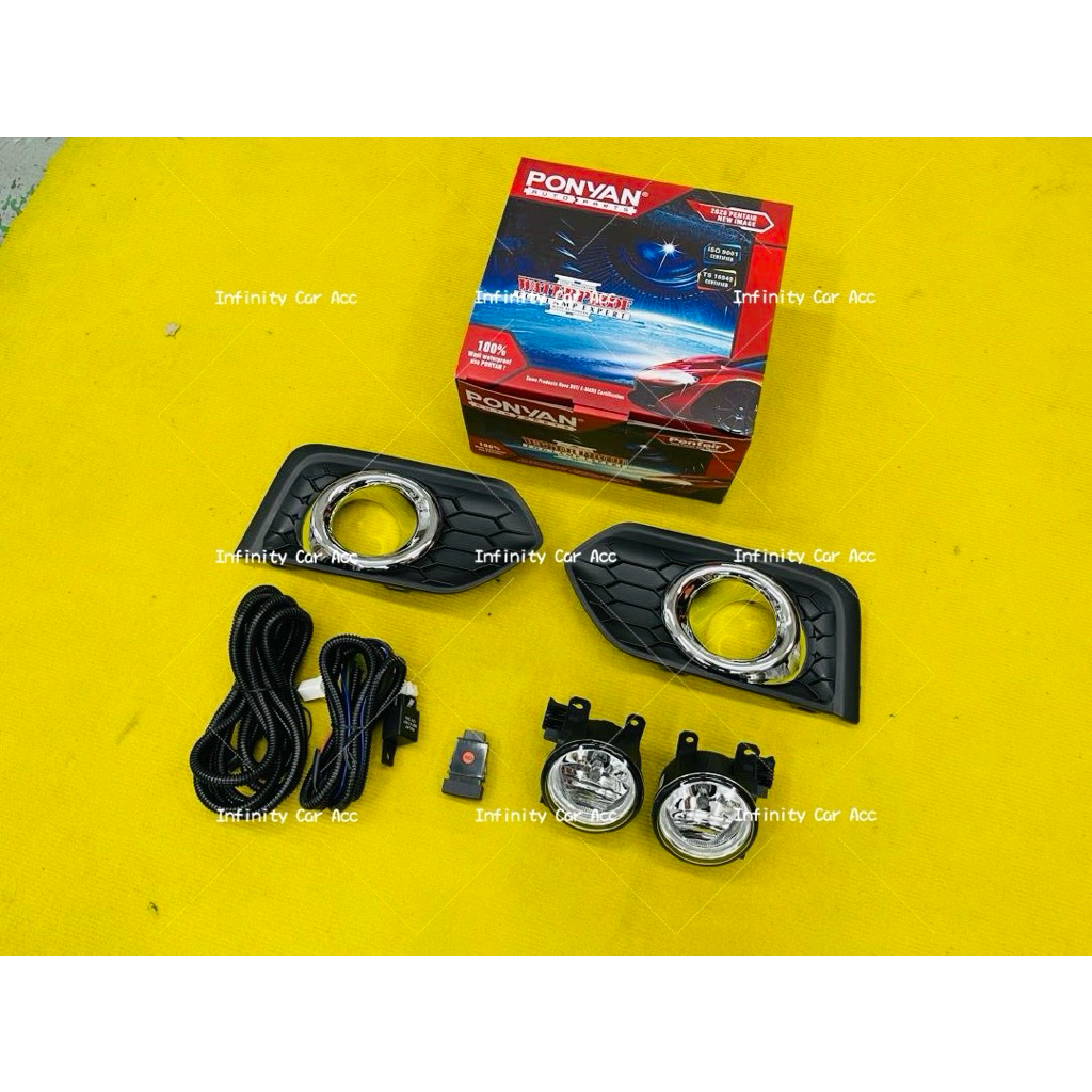 Honda City Gm6 Facelift 2017-2019 Oem Fog Lamp Ponyan | Shopee Malaysia