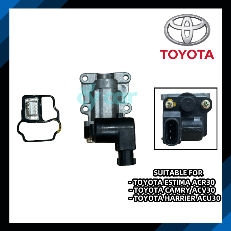 TOYOTA ESTIMA ACR30 CAMRY ACV30 HARRIER ACU30 IDLE SPEED CONTROL VALVE ...
