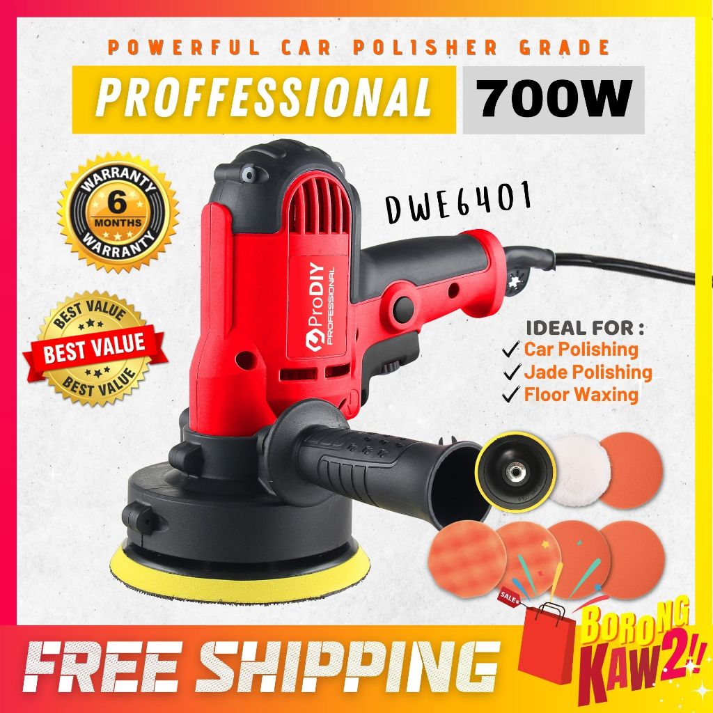 5 inch Polishing Machine 700W Car Polisher 125mm Buffing Waxing ...