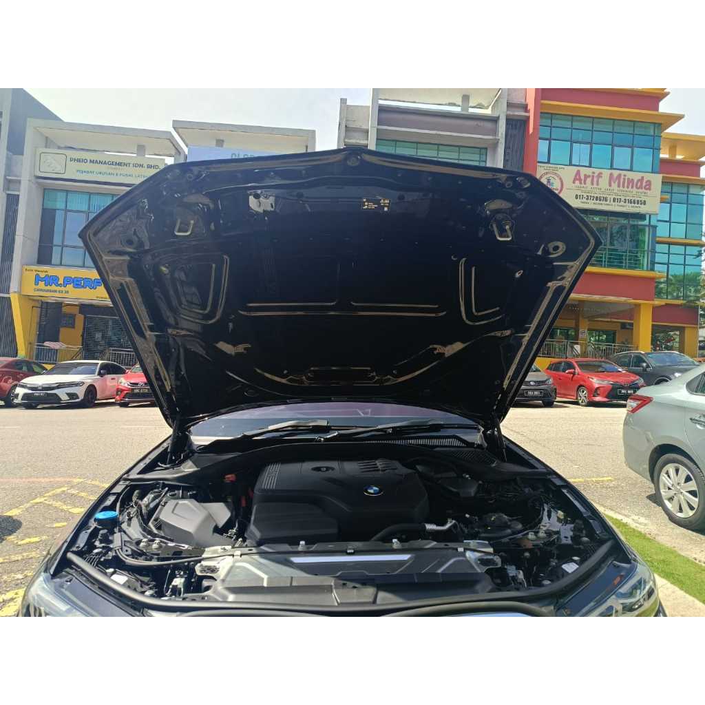 BMW 320i G20 - HESOVI Bonnet / Hood Insulator for Soundproof, Heat ...