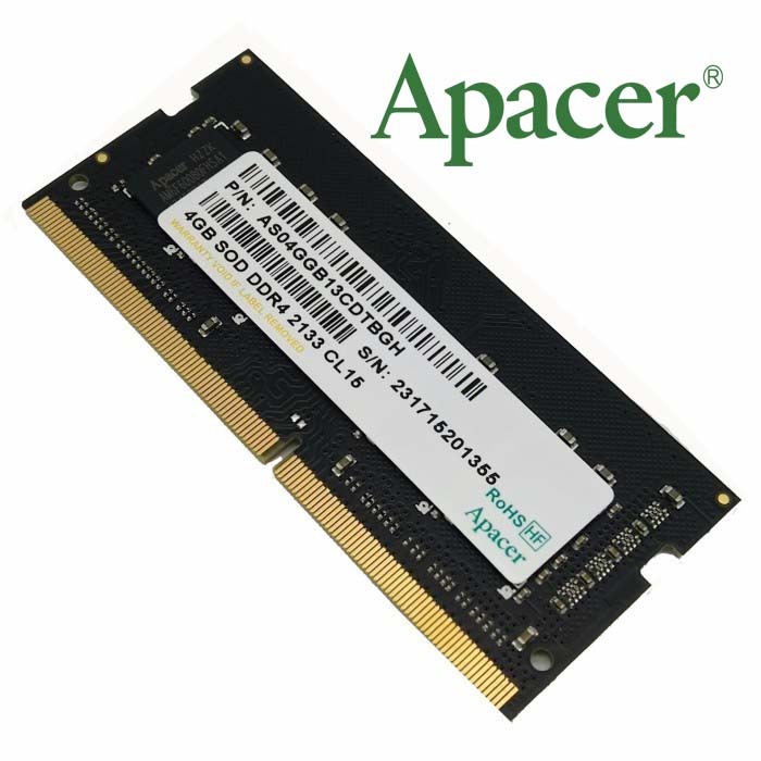 Apacer DDR4 2133MHz Laptop RAM (4GB) | Shopee Malaysia