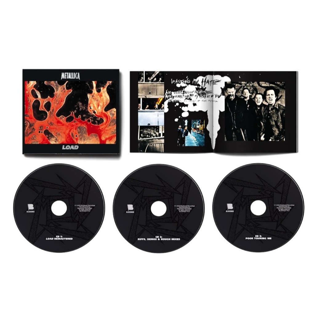 Metallica - Load ( Digipak 3 CD )( Remastered Expanded Edition ) 2025 ...