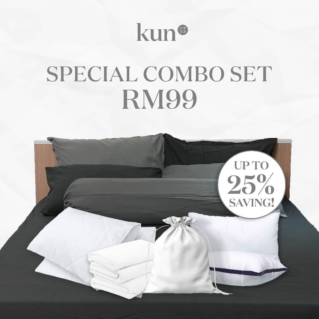 kun® Special Combo Set RM 99 Combo Plain Color Series Mixed Pillow set ...