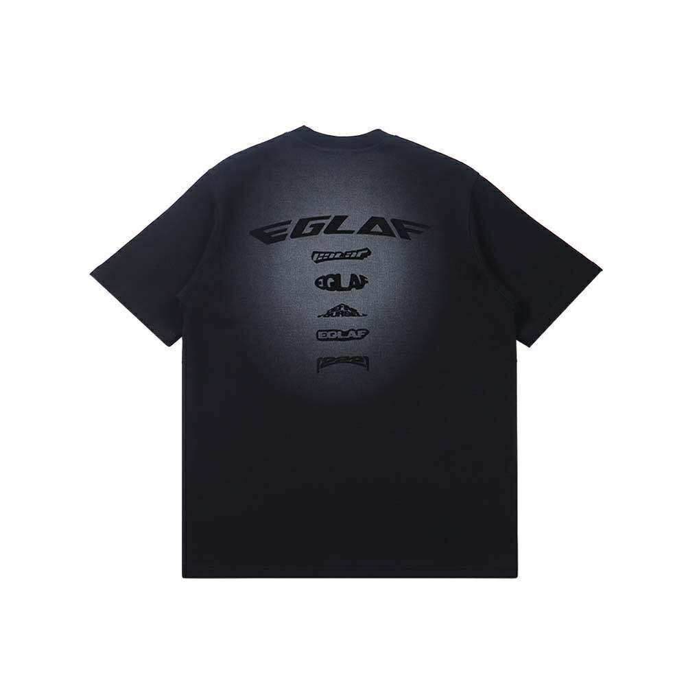 EGLAF【Basic Spray Multi Logo Tee】 | Shopee Malaysia