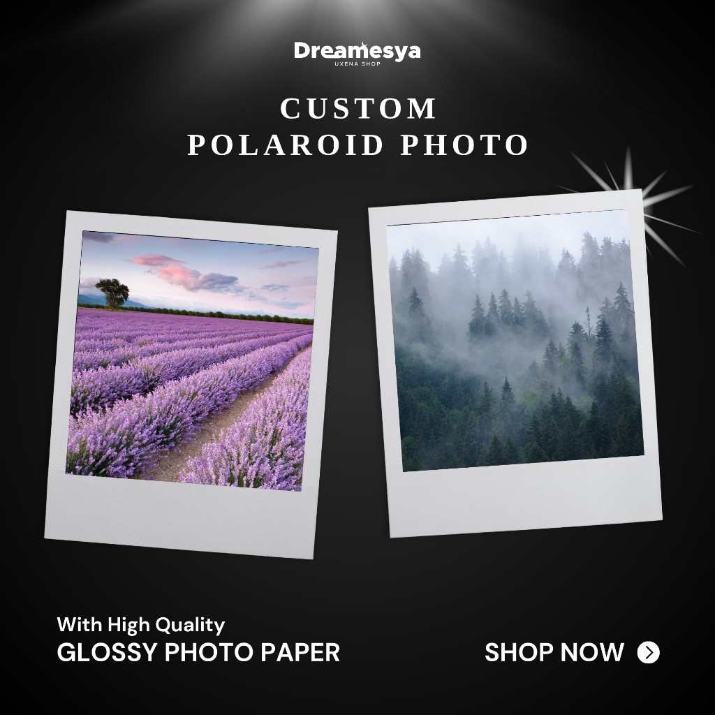 [Custom] Custom Polaroid Photo / Photo Print / No Minimum Order / 2 pcs ...