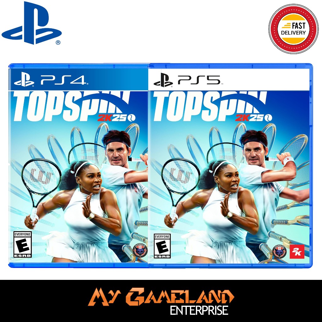 PS4 / PS5 Top Spin 2K25 (English)(BRAND NEW) | Shopee Malaysia