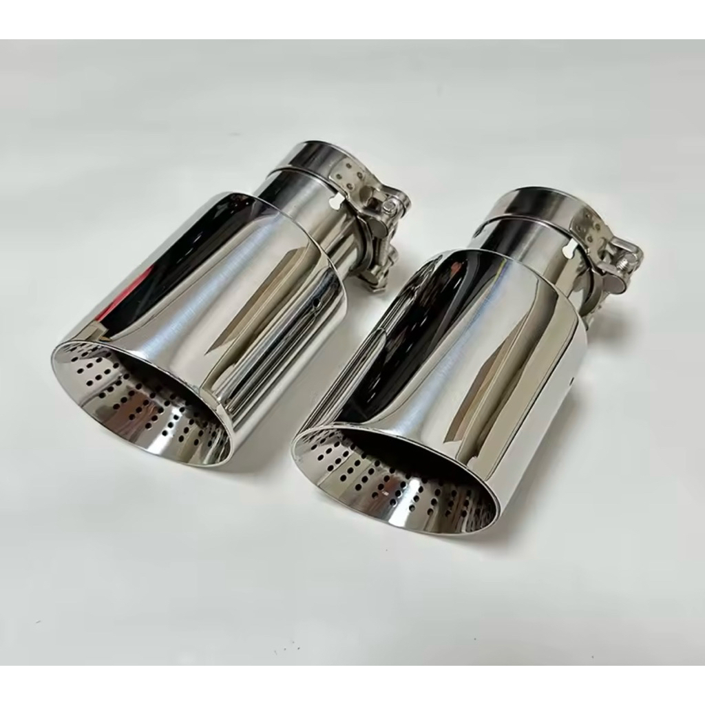 AKRAPOVIC CAR MUFFLER EXHAUST PIPE STAINLESS STEEL FACE SINGLE TIP PIPE ...