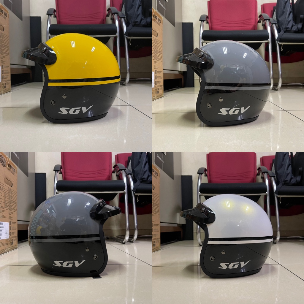 SGV TWO TONE HELMET SGV 2TONE 2 TONE HELMET TOPI KELEDAR SGV TWOTONE ...