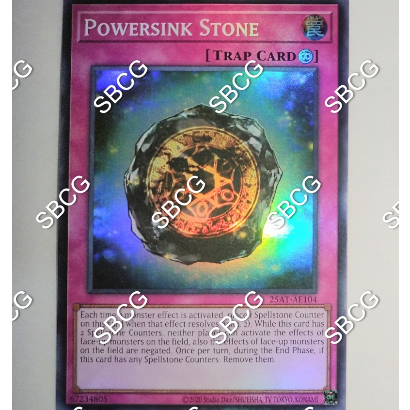 Tournament Pack 2025 Vol.1 Asian-English "Powersink Stone" ( 25AT-AE104 ...