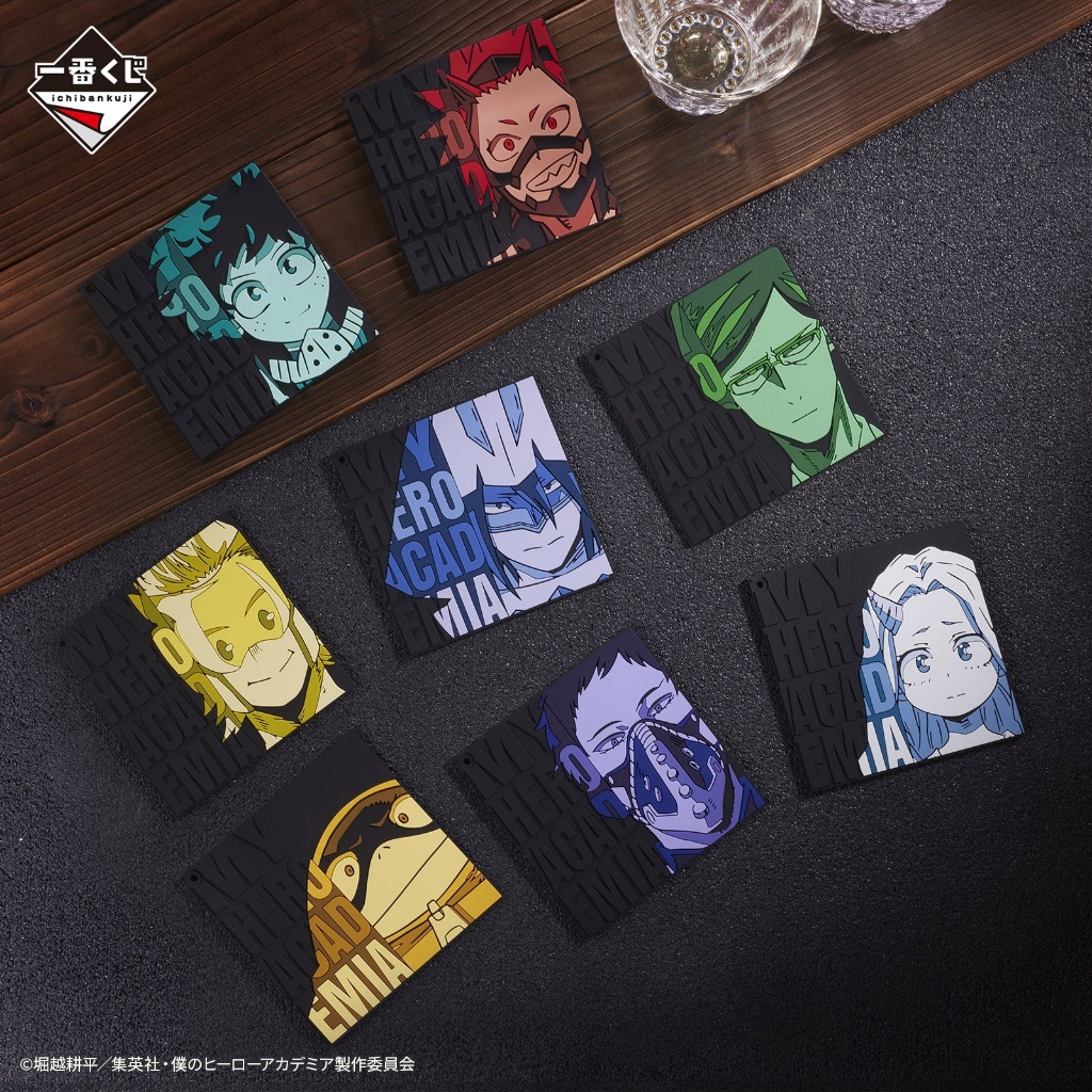 MY HERO ACADEMIA Rubber Coaster Pelapik cawan Getah | Shopee Malaysia