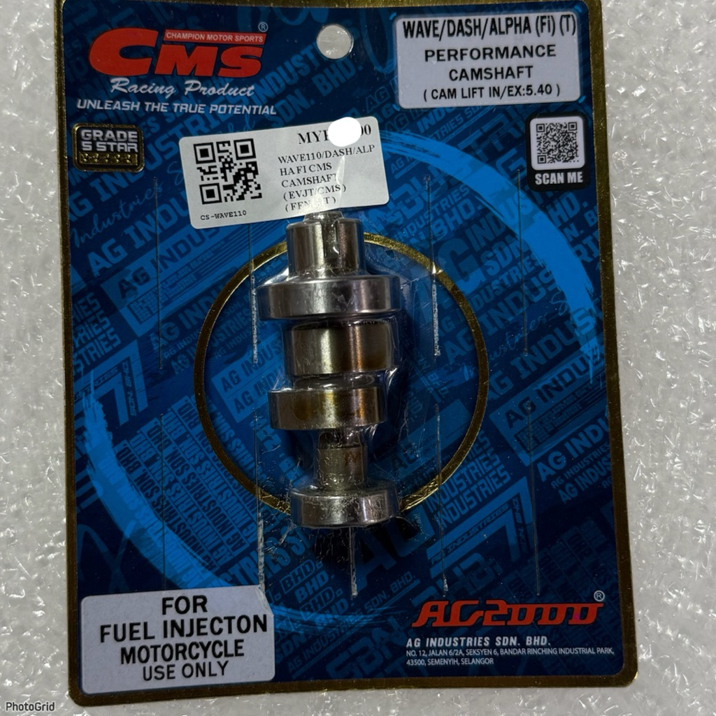 WAVE110 CAM RACING CMS DASH NEW CAM RACING CMS HIGHWAY CAMSHAFT ...