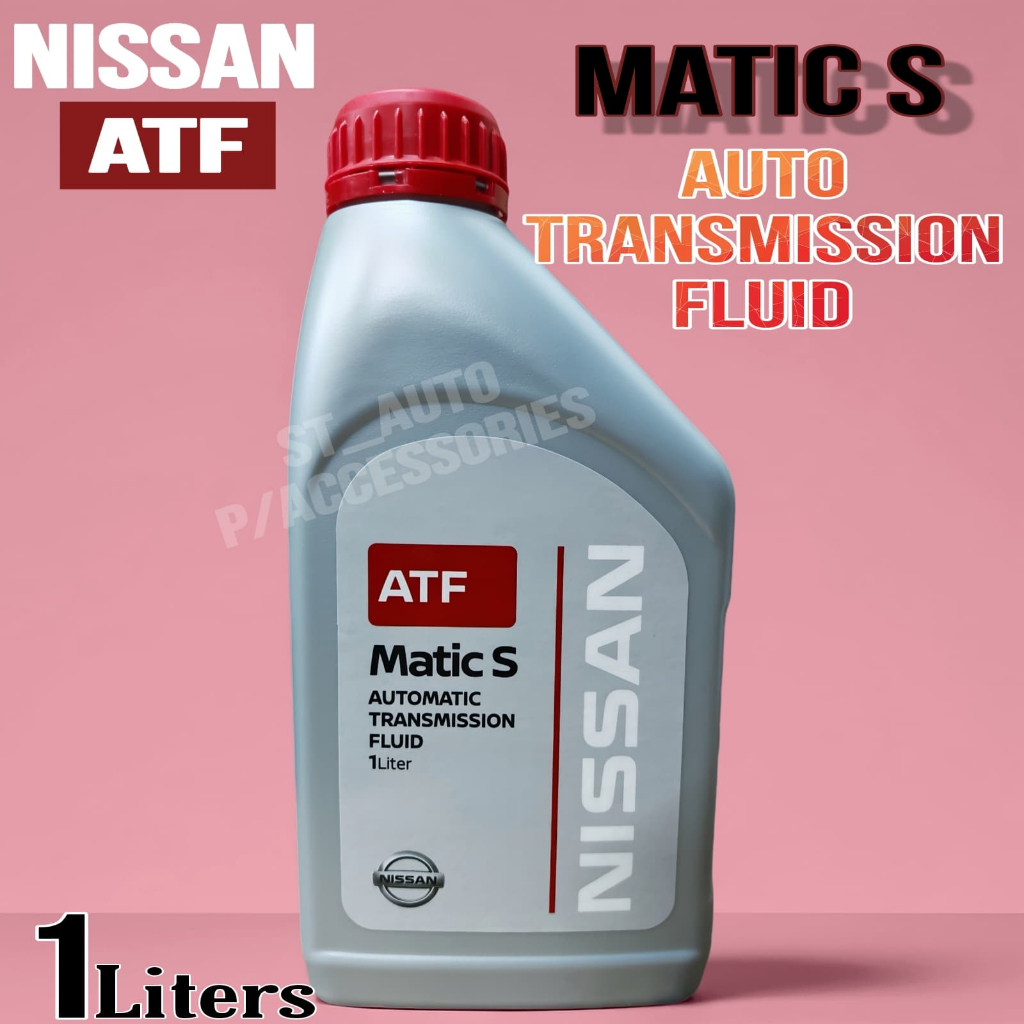 Nissan ATF Matic-S Auto Transmission Fluid (1 Liter) Almera, Livina ...