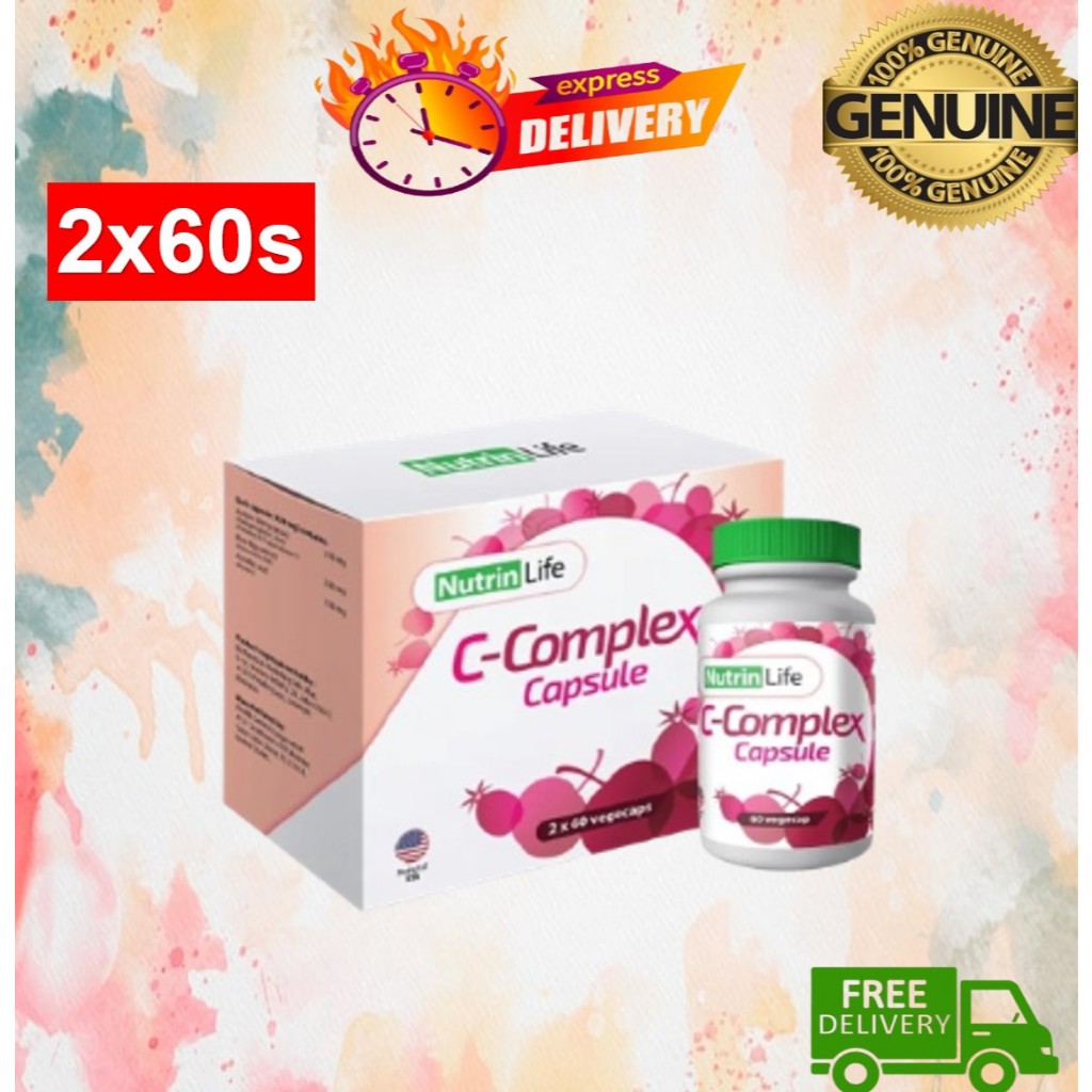NUTRINLIFE C-COMPLEX 2x60's capsule (natural vitamin C) | Shopee Malaysia