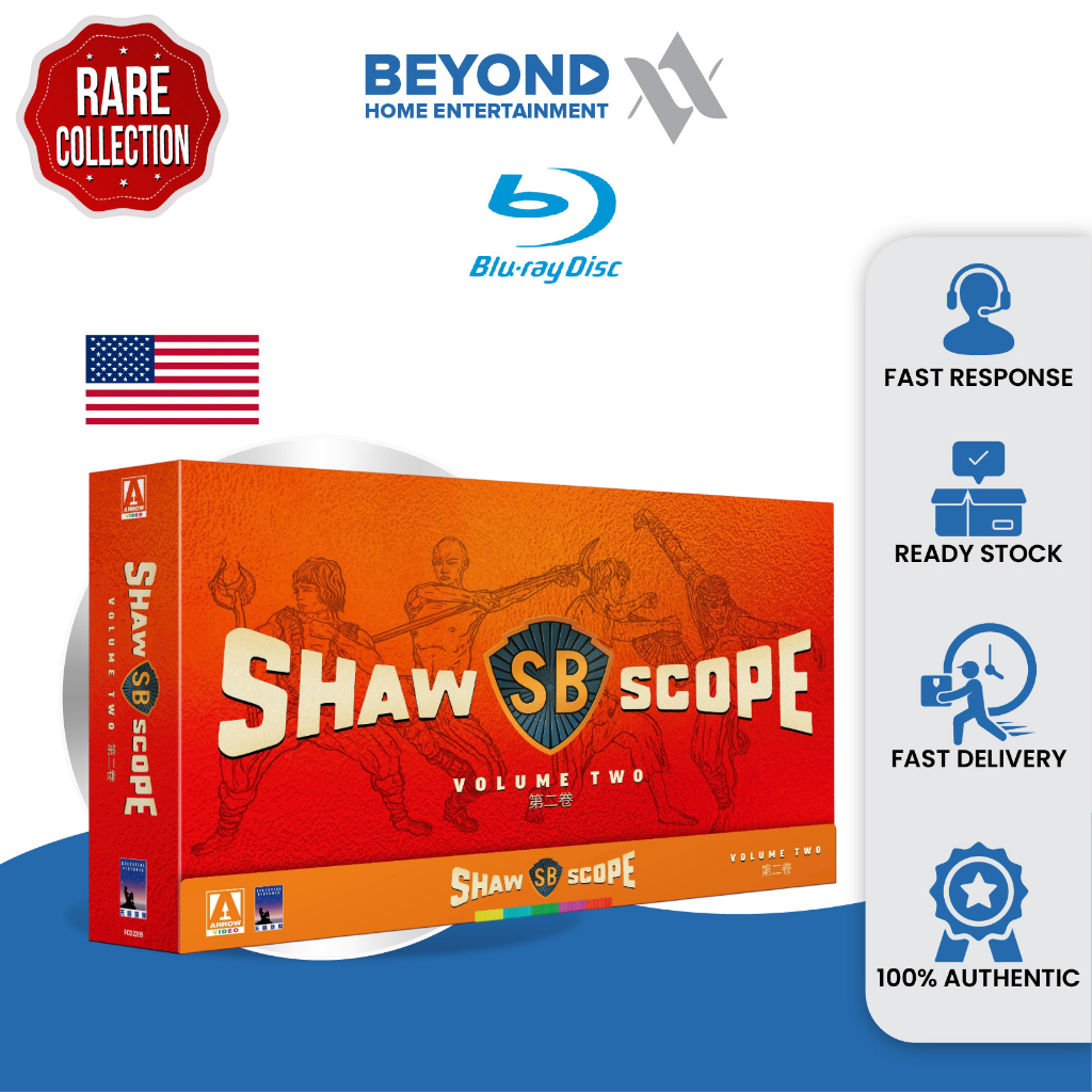 Shawscope Volume 2 Limited Edition Box Set (Arrow Video) [Bluray] Blu Ray Disc High Definition ...