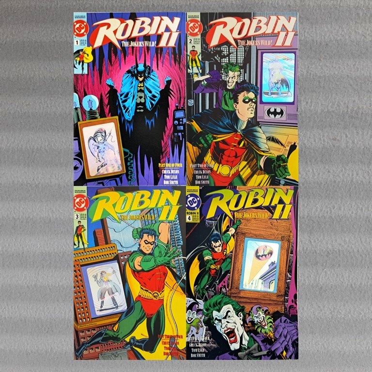 Robin II: The Joker's Wild 4/4 Complete Set Hologram Cover (DC Comics ...
