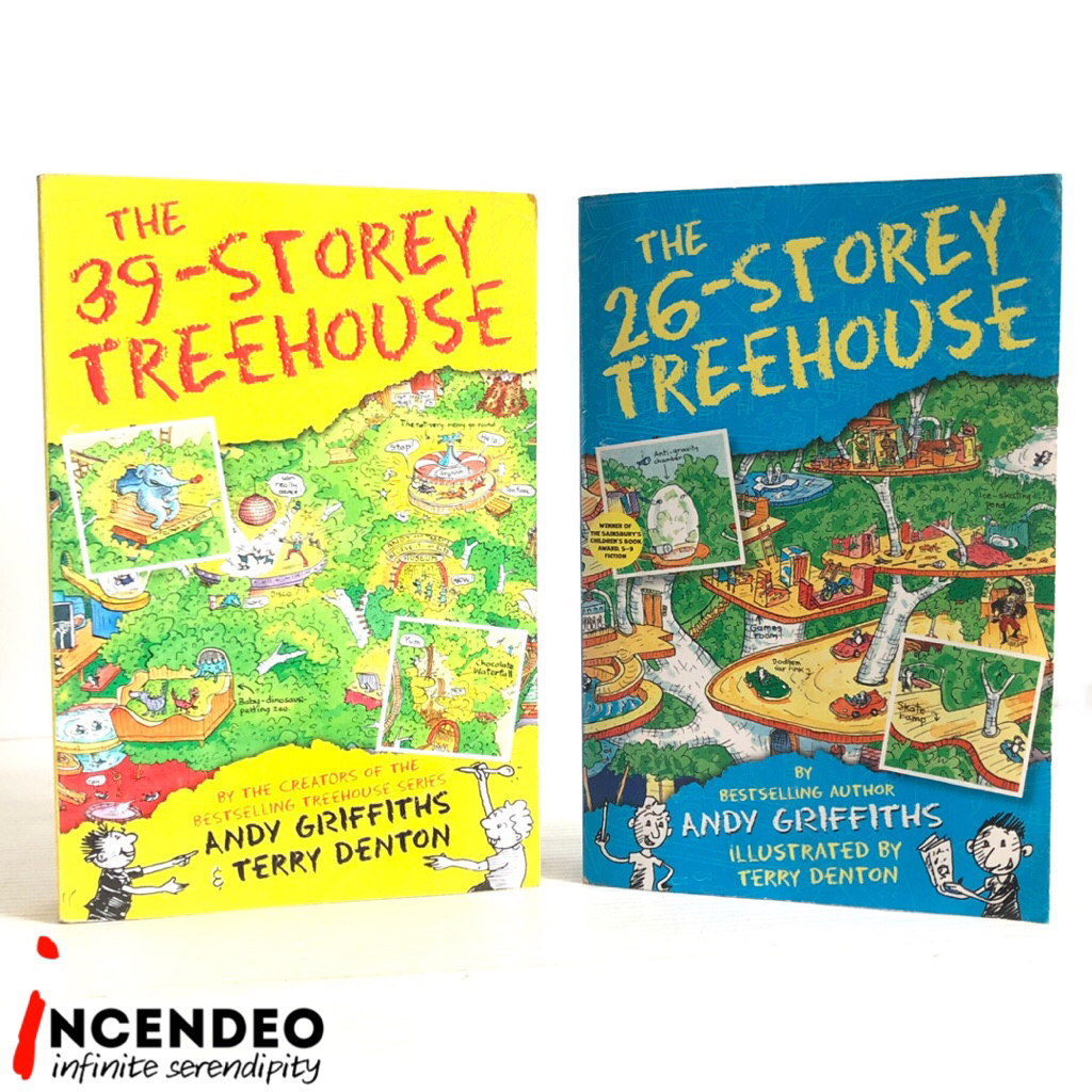 The 39 and 26 Storey of Treehouse Series Book (2 Books) | Shopee Malaysia