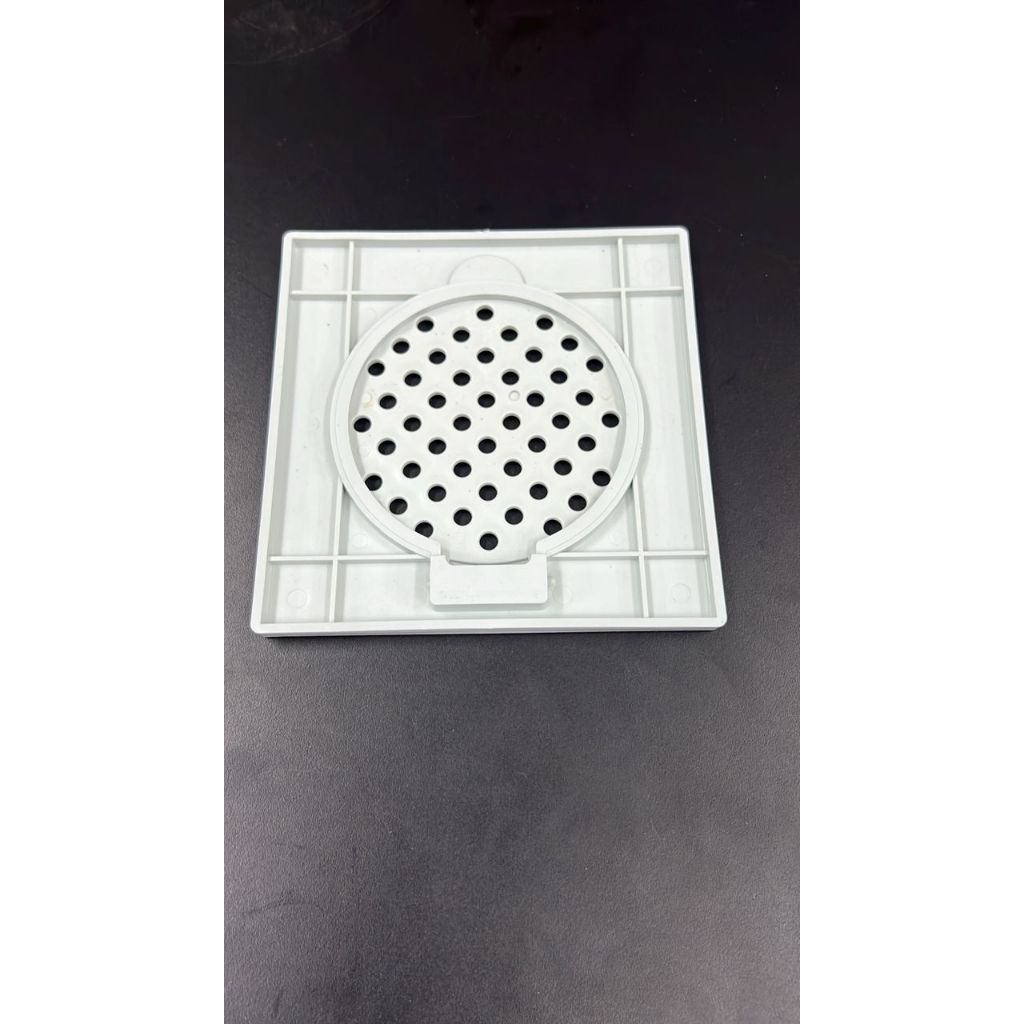 PVC Floor Trap Grating (6"X6")/Penutup lubang lantai / Toilet drain cover / Penutup lubang bilik ...