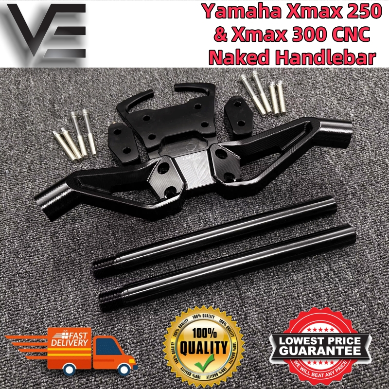 RSV Racing Yamaha Xmax 250 & Xmax300 CNC Naked Handlebar RSV Racing ...