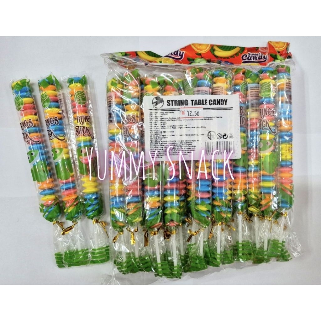 (30pieces) Alibaba String Fruity Candy sesuai Goodies Party Gathering ...
