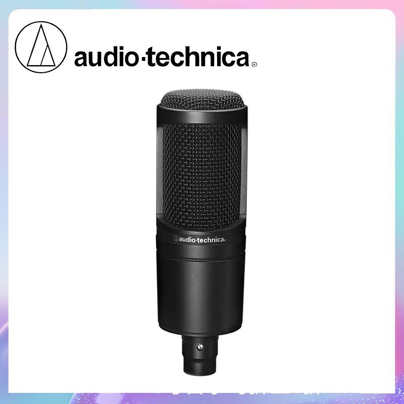 Audio Technica AT2020 Cardioid Condenser Microphone Full Bundle ...