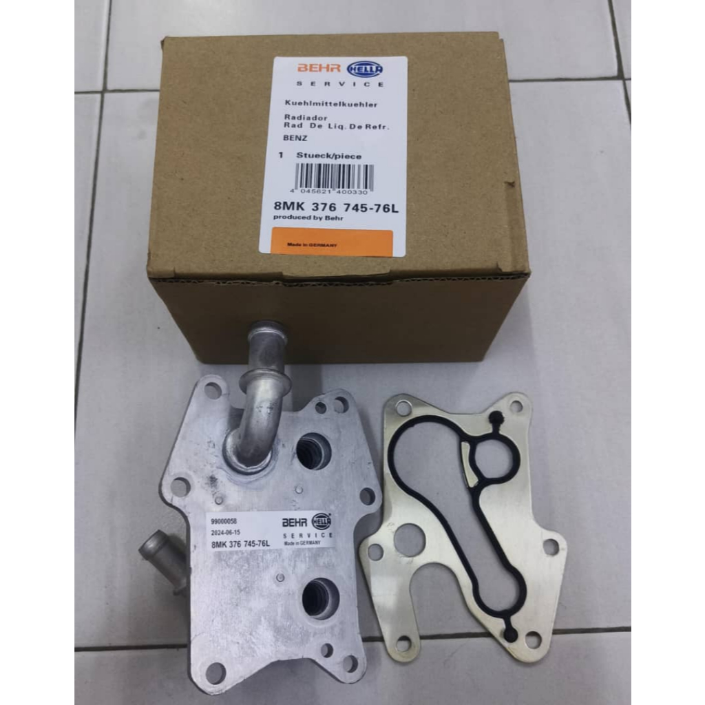 2741880101 BEHR ENGINE OIL COOLER MERCEDES M274 W204 W205 W212 W207 ...